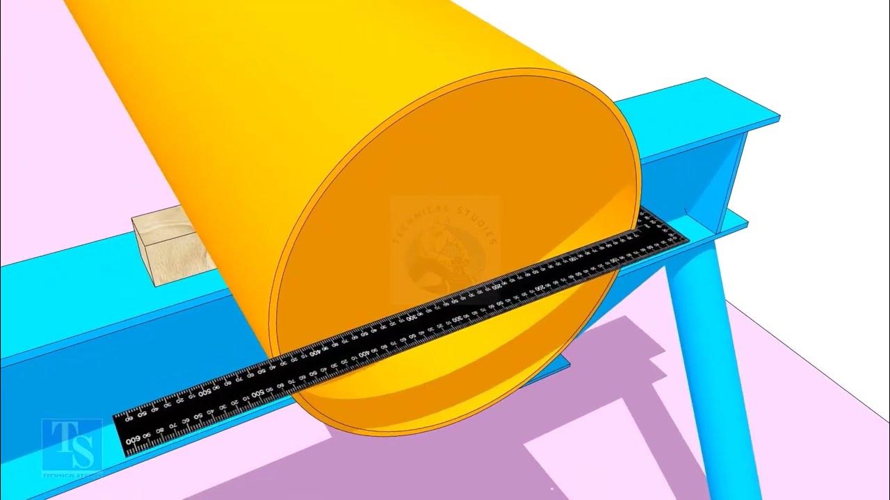 How to square a pipe - YouTube