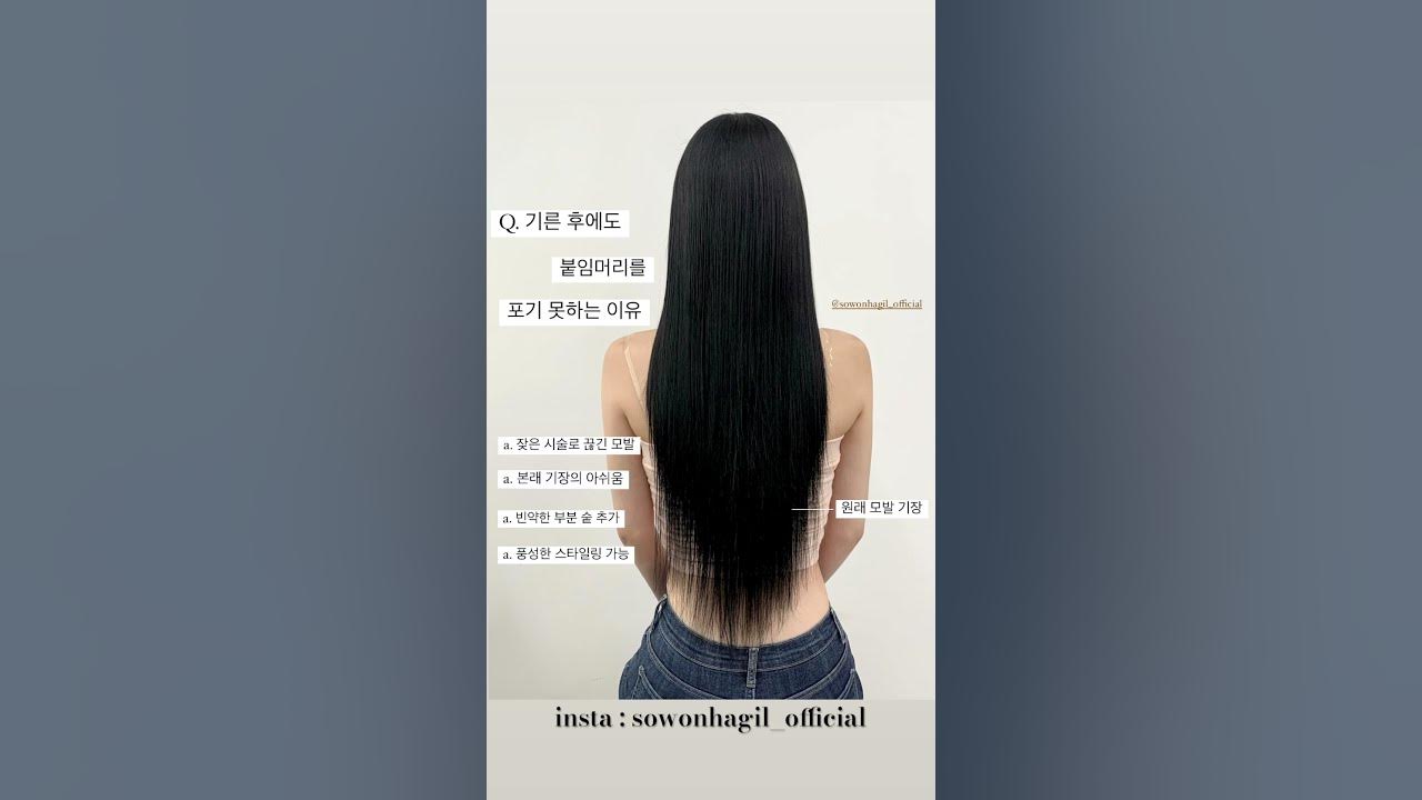 홍대붙임머리 소원하길붙임머리 붙임머리 붙임머리이벤트 합정붙임머리붙임머리후기 땋기붙임머리 숱보강붙임머리 붙임머리