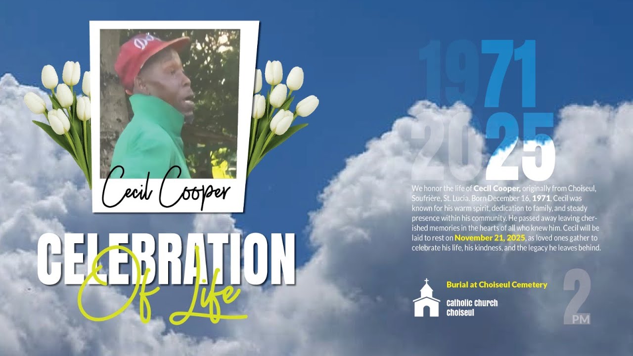 Going Home Funeral Service of Cecil Cooper - YouTube