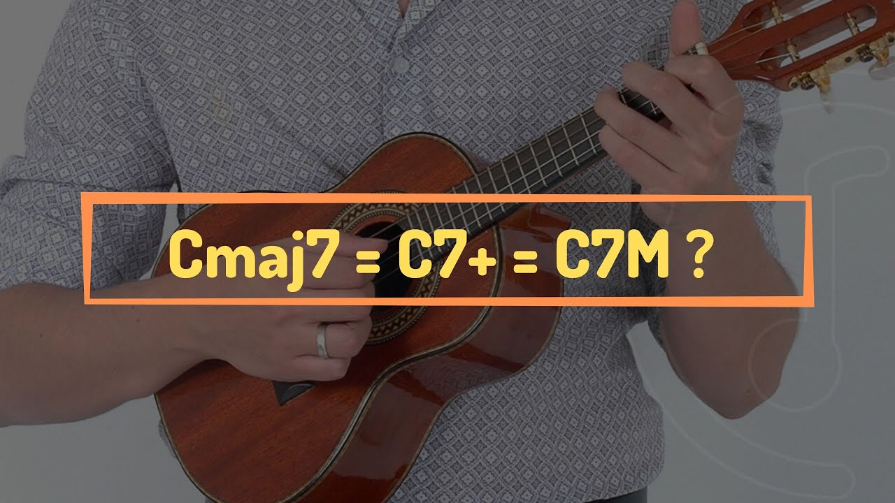 Cmaj7 = C7+ = C7M? Não se confunda com essas cifras | Cavaquinho ...