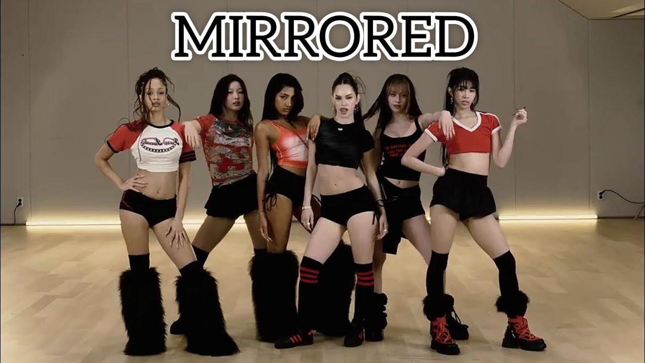 KATSEYE 'GNARLY' Dance Practice [MIRRORED] (ZOOM VER) - YouTube