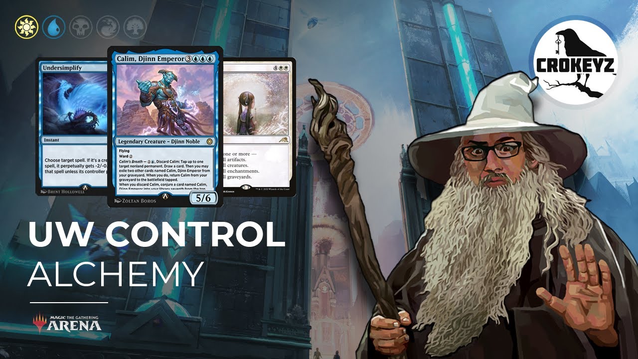 UW Control ALCHEMY! | CROKEYZ MTG Arena - YouTube