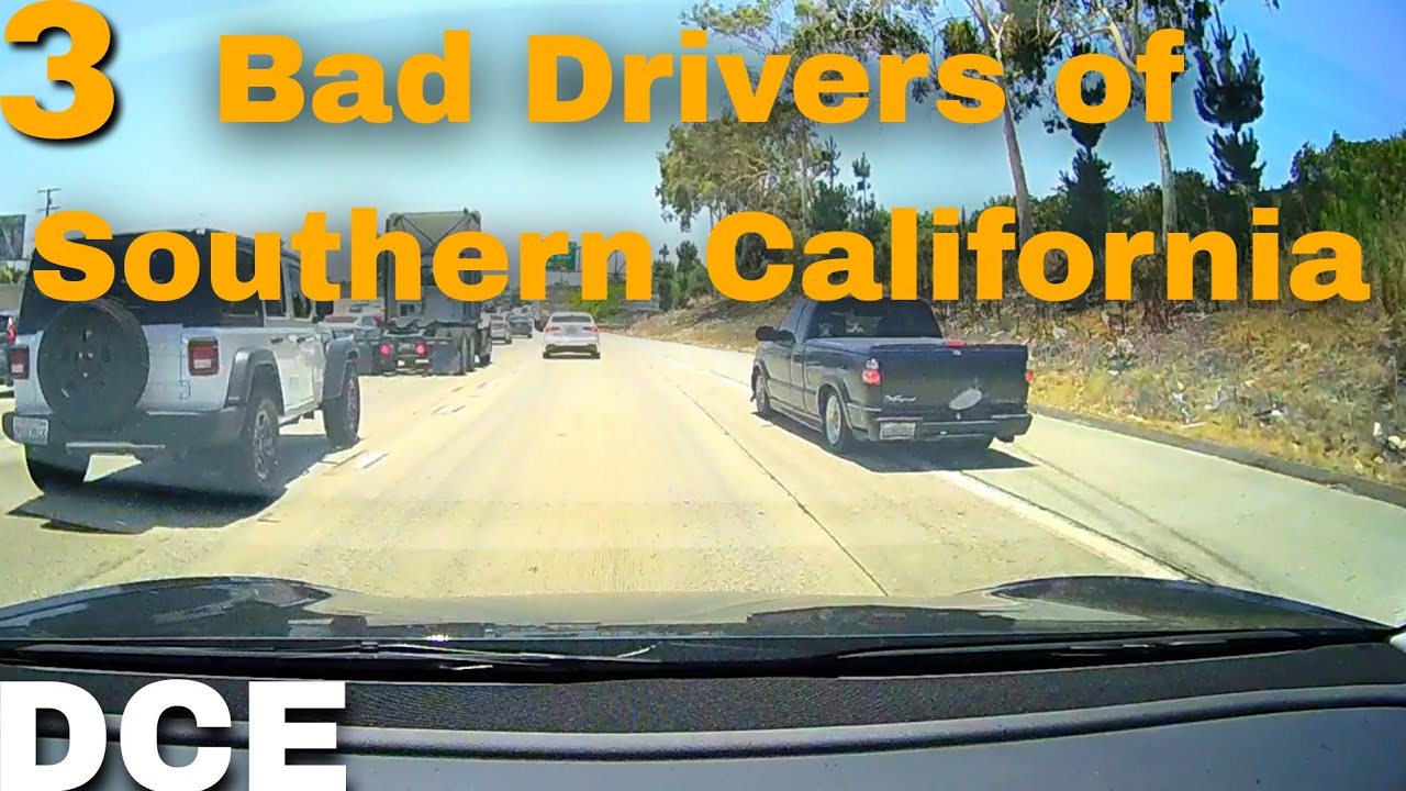 DCE | Bad Drivers of Southern California (Compilation 3) - YouTube