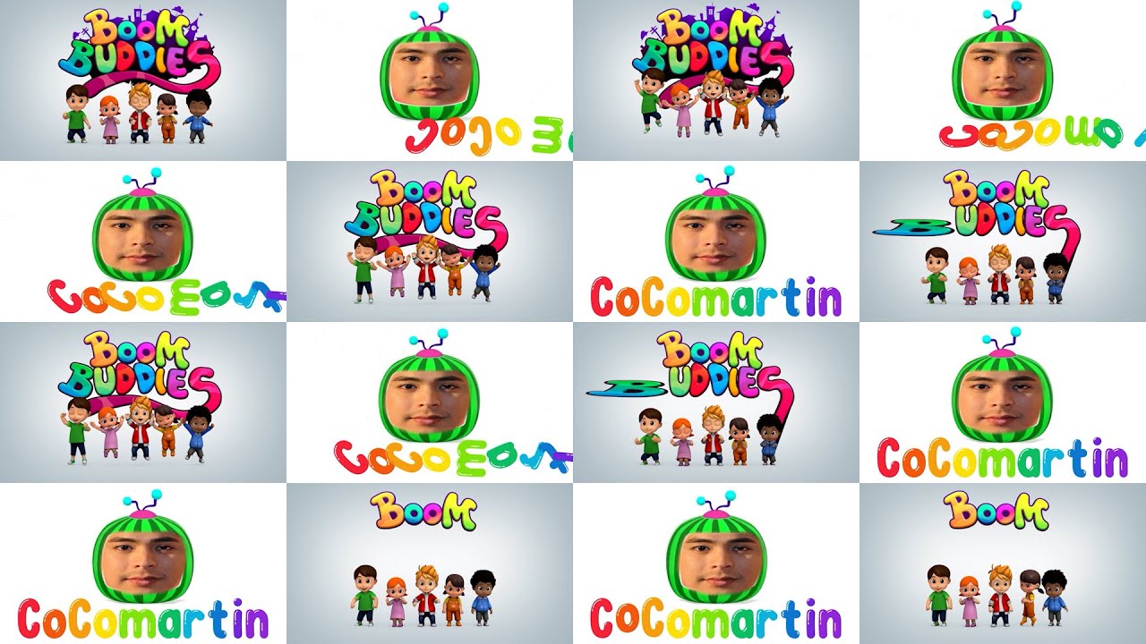 Cocomelon Coco Martin + Boom Buddies Logo Intro Over 1 Million Times ...