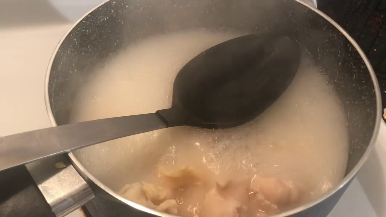 Koman prepare lanbi/how to cook conch - YouTube