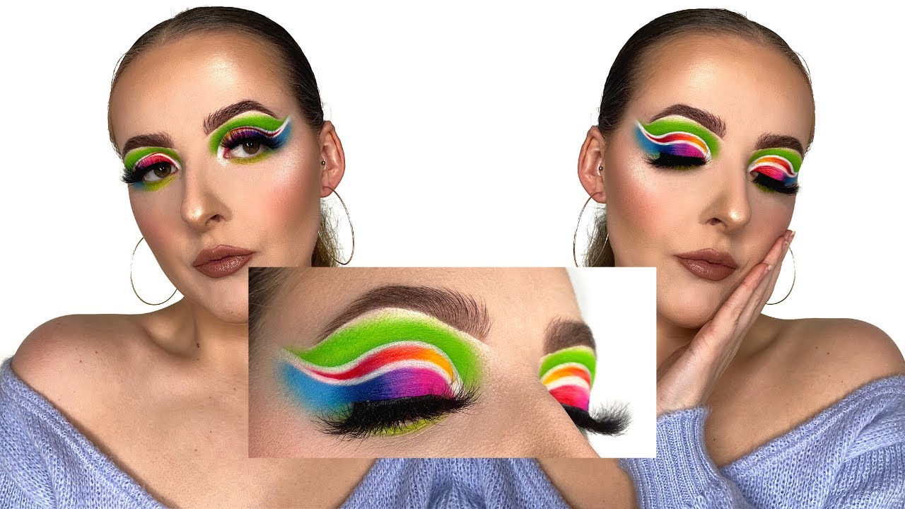 HOW TO SLAY A CREATIVE RAINBOW LOOK - YouTube