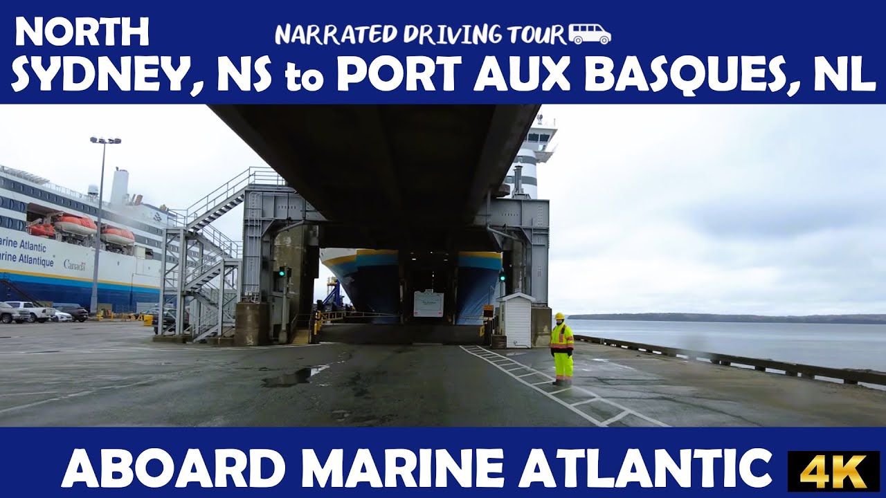 🚢 Marine Atlantic Ferry - North Sydney, Nova Scotia to Port aux Basques ...