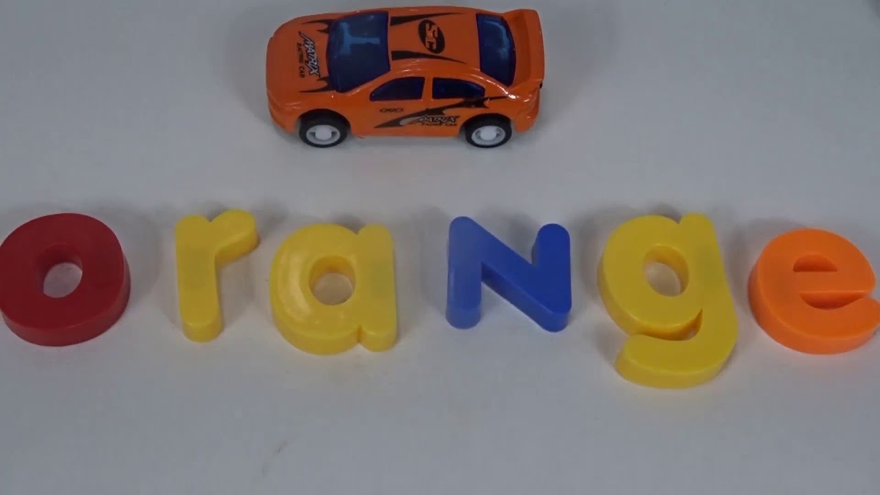 Learn Colors and Letters with Hot Wheels Cars | Alphabet Color for Kids ...