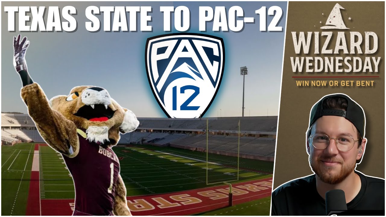 Texas State Should Join the Pac-12 | Wizard Wednesday - YouTube