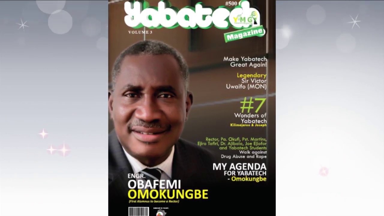 Meet the Rector, Yabatech, An innovator - Engr. Obafemi Omokungbe - YouTube