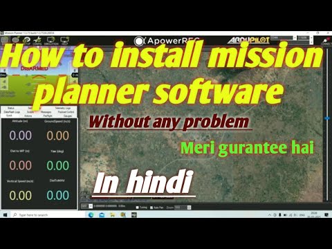 How to install a mission planner software in hindi/mission planner ...