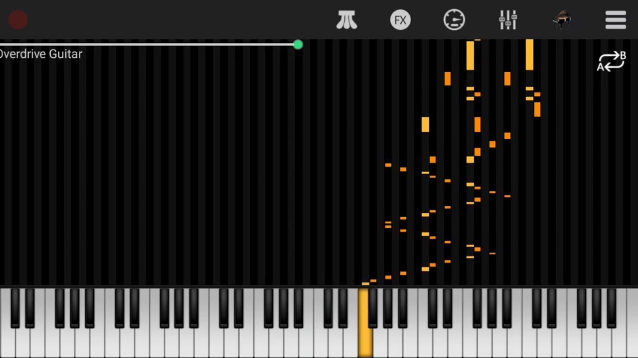 Stunning Solo for Overdrive Guitar - YouTube