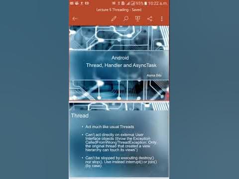 Android Thread Handler Asycn tasks Kotlin Programming Language - YouTube