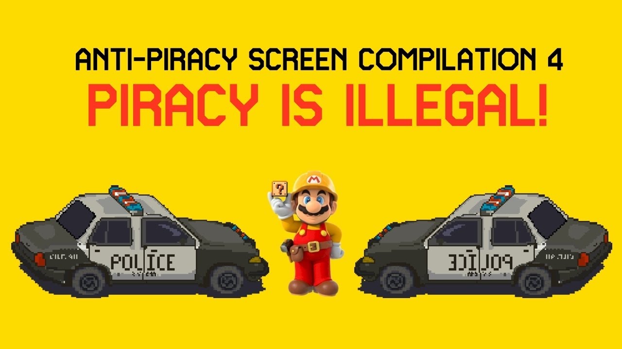 Nintendo - Anti-Piracy Screen Compilation 4 - YouTube