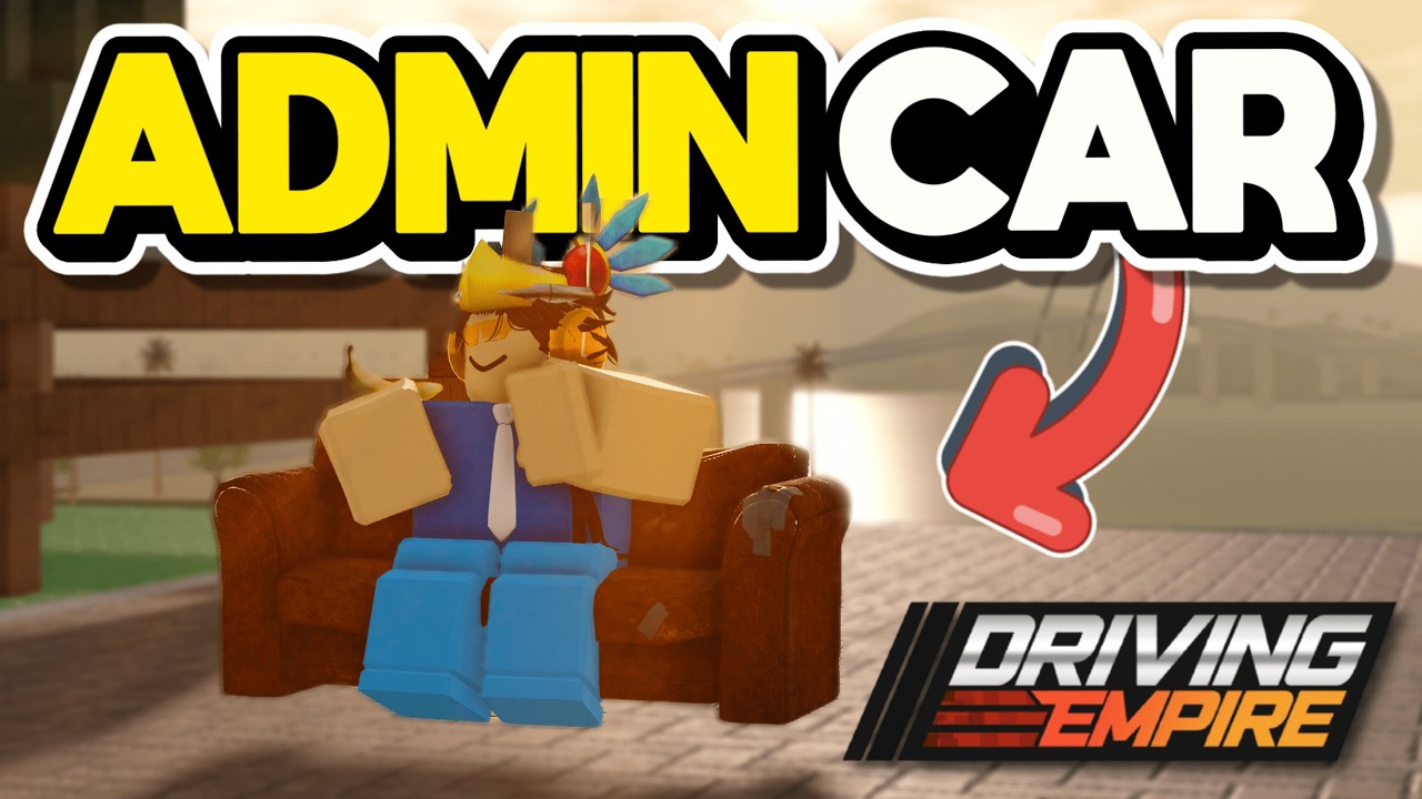 *SECRET* Admin Car inside Driving Empire!! - YouTube