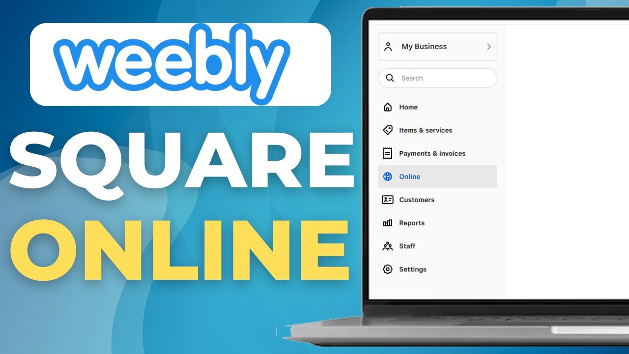 How To Open Weebly Editor From Square Online | Quick Tutorial - YouTube