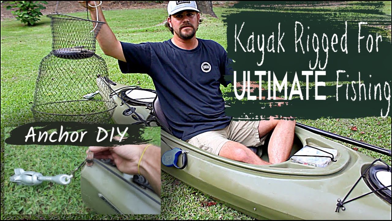 The ULTIMATE Kayak Fishing Rig Setup | KAYAK MODIFICATIONS DIY - YouTube