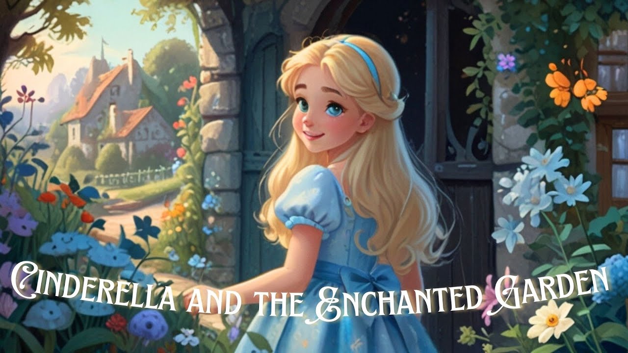 Cinderella and the Enchanted Garden | Kid's Bed Time Story|FairyTale ...