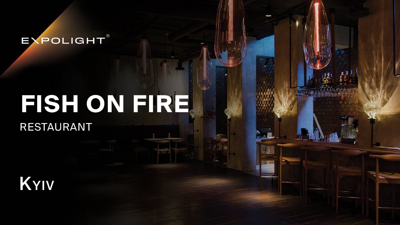 Fish On Fire Restaurant, Kyiv | Expolight - YouTube