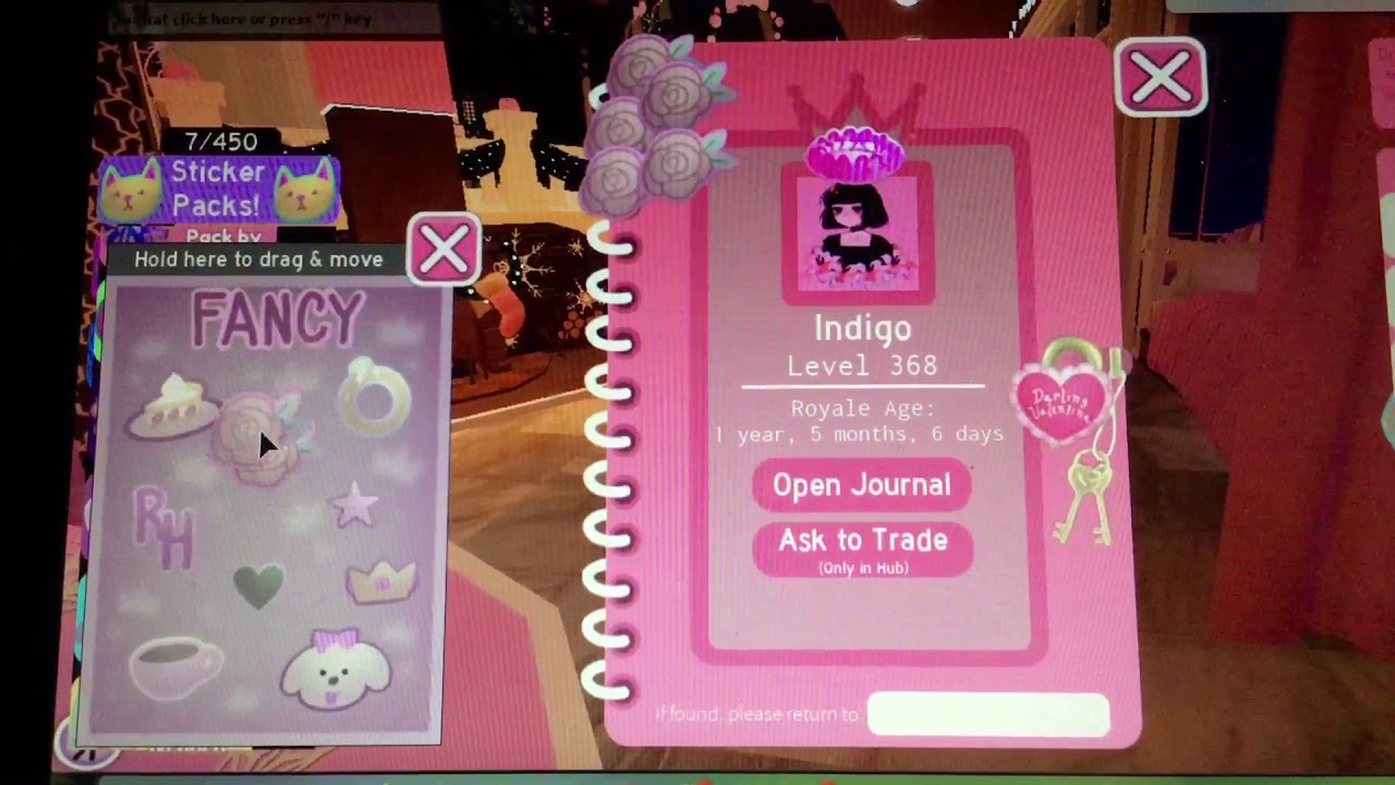 Royal high Valentine’s Day journal! - YouTube
