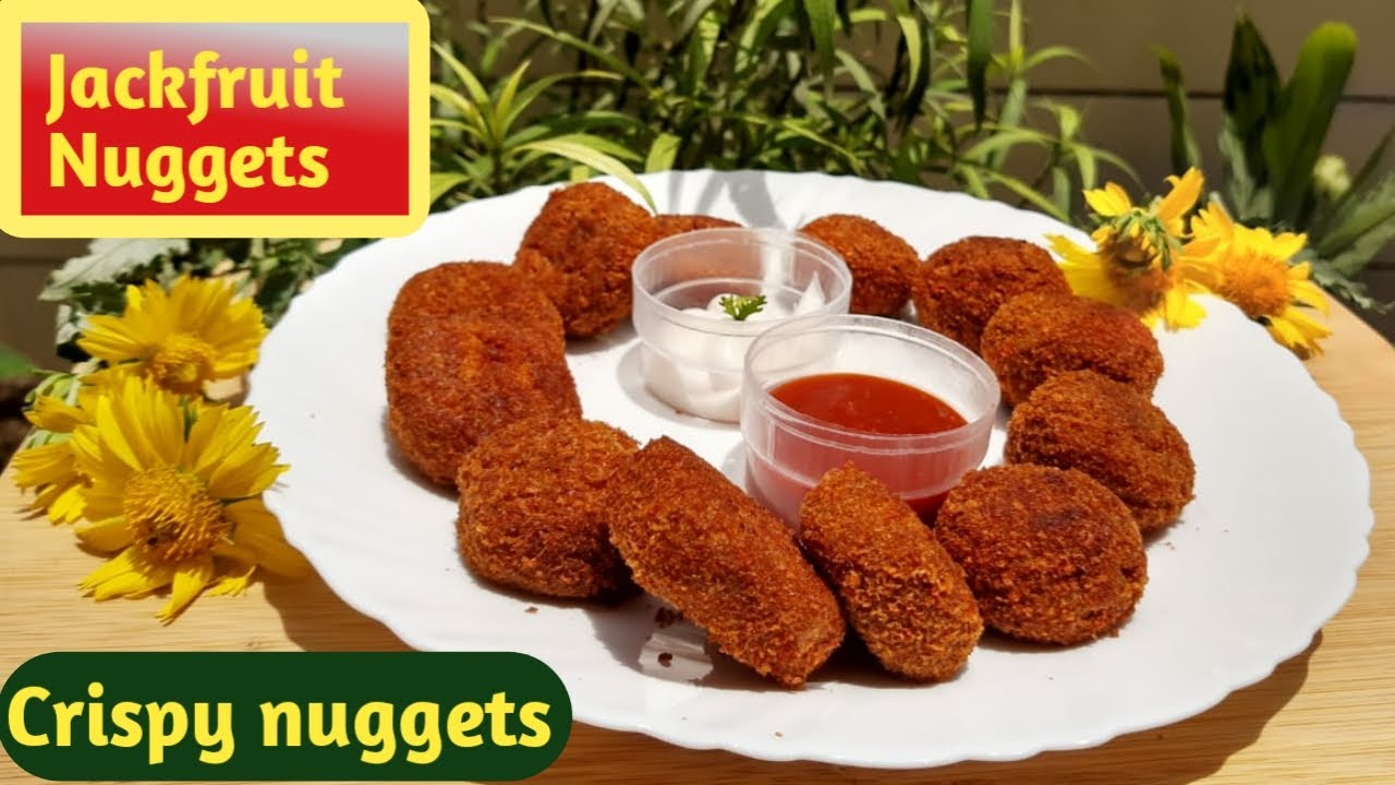 Jackfruit Nuggets Recipe || Veg nuggets || कटहल recipe at home - YouTube