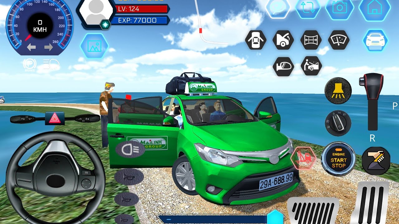 Car simulator Vietnam | Vios off-road Village Simulation - Car Game ...