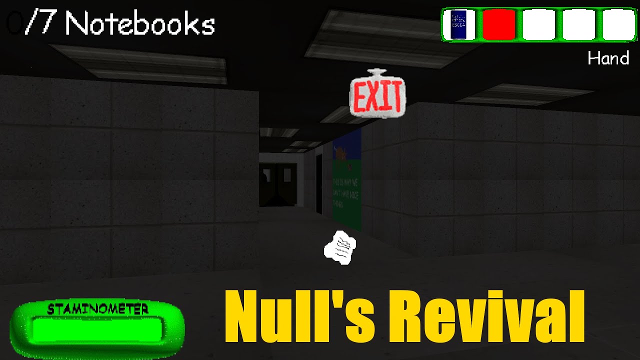Baldi's Basics Modded - Null's Revival (The Final Chapter) - YouTube