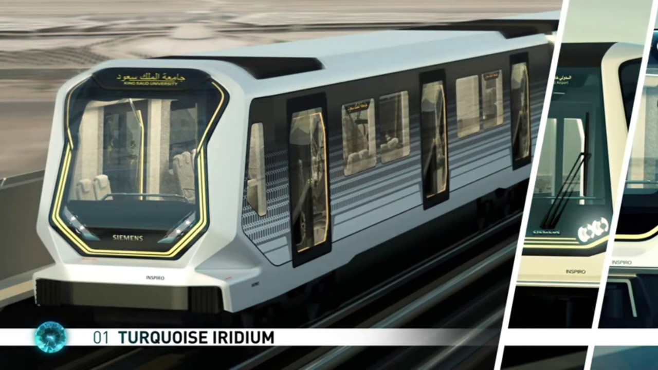 Welcome, Aboard Siemens Delivered A New Metro Train In Riyadh, Saudi ...