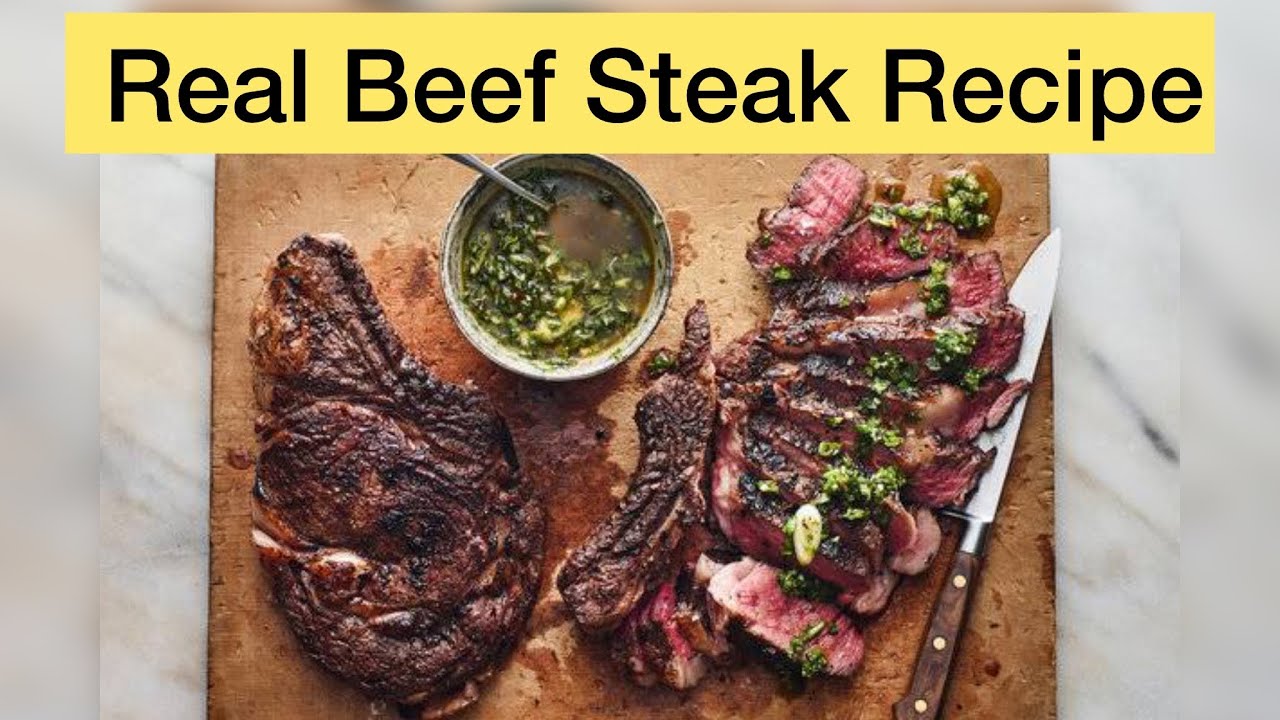 Juicy beef steak | Best Beef Steak | Real beef steak Recipe #trending # ...