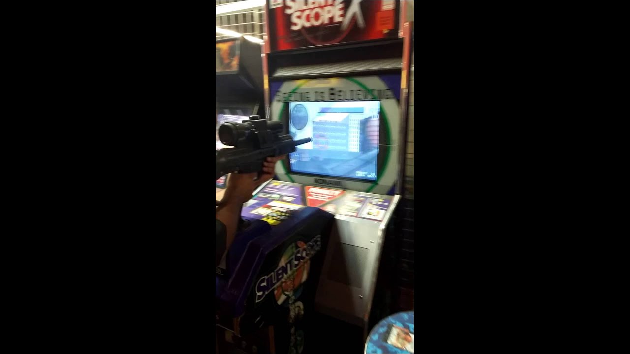Silent scope sniper arcade - YouTube