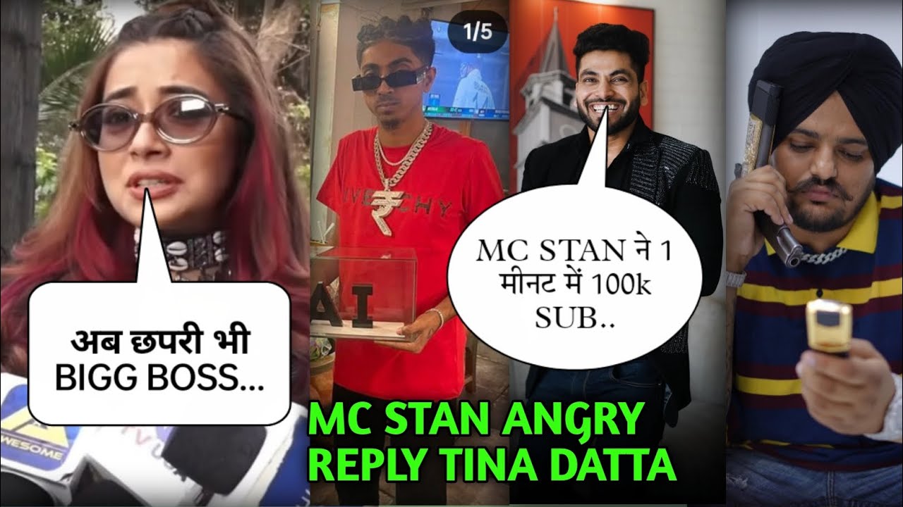 Tina Dutta Angry Mc Stan 😡!! Mc Stan Reply Tina 🔥!! Shiv Thakre Open ...