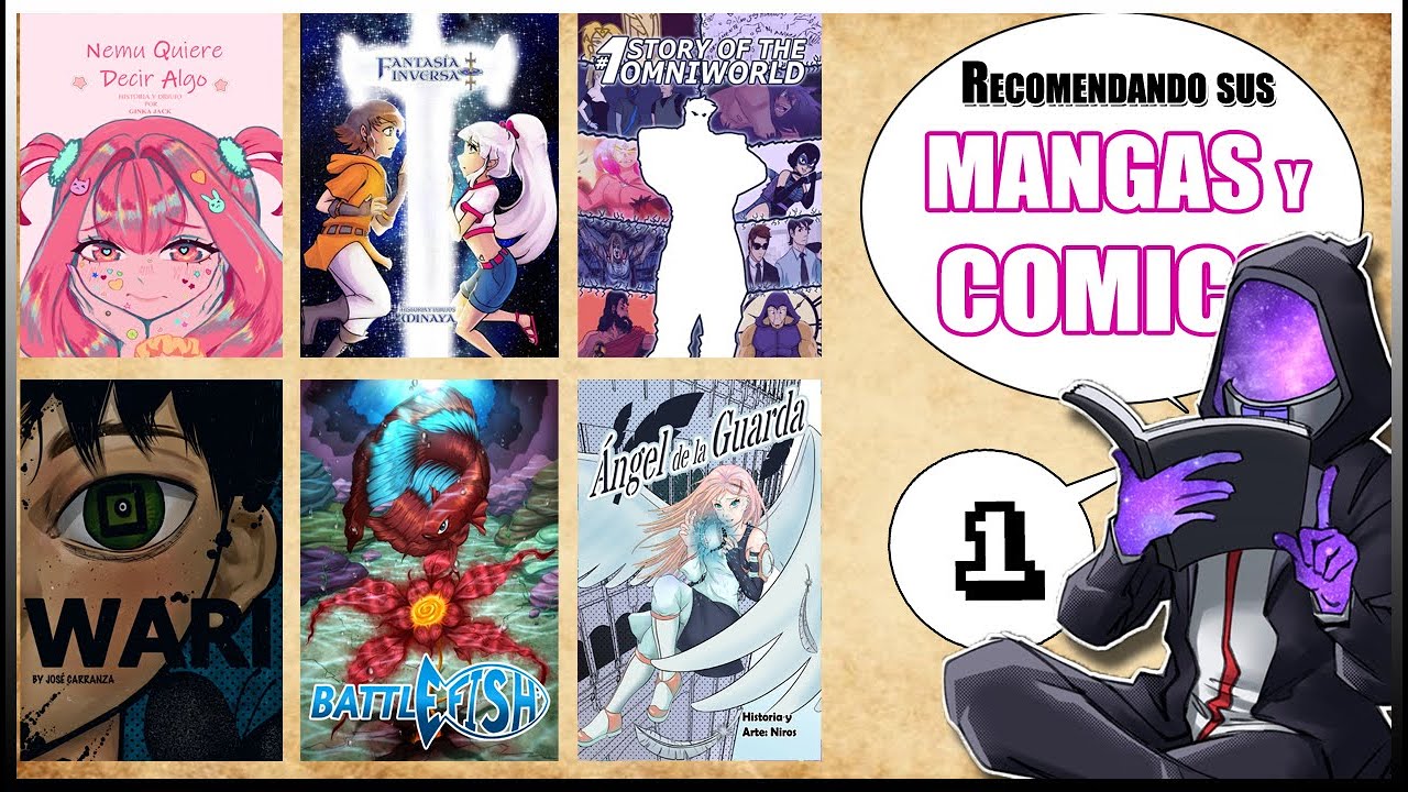 Recomendando sus Mangas y Comics 1 - YouTube