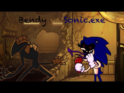 Bendy vs Sonic.exe [Last Reel x Too Slow] - YouTube