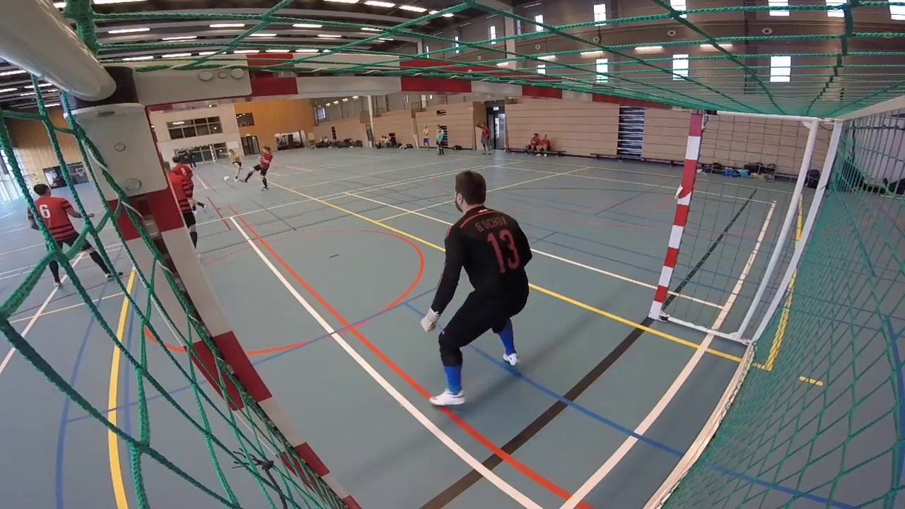 GoPRO Field Goalkeeper making Futsal Saves - YouTube