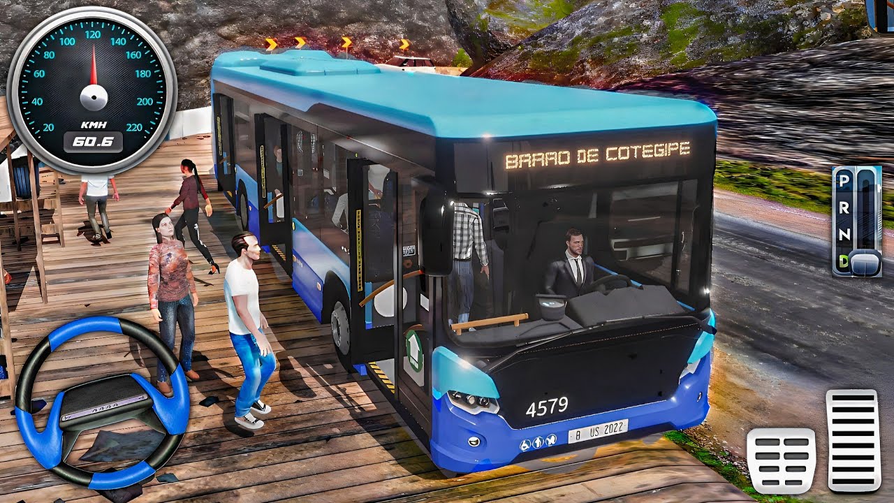 Euro Coach Bus Uphill Driver 3D - Offroad Coach Passanger Trasport ...