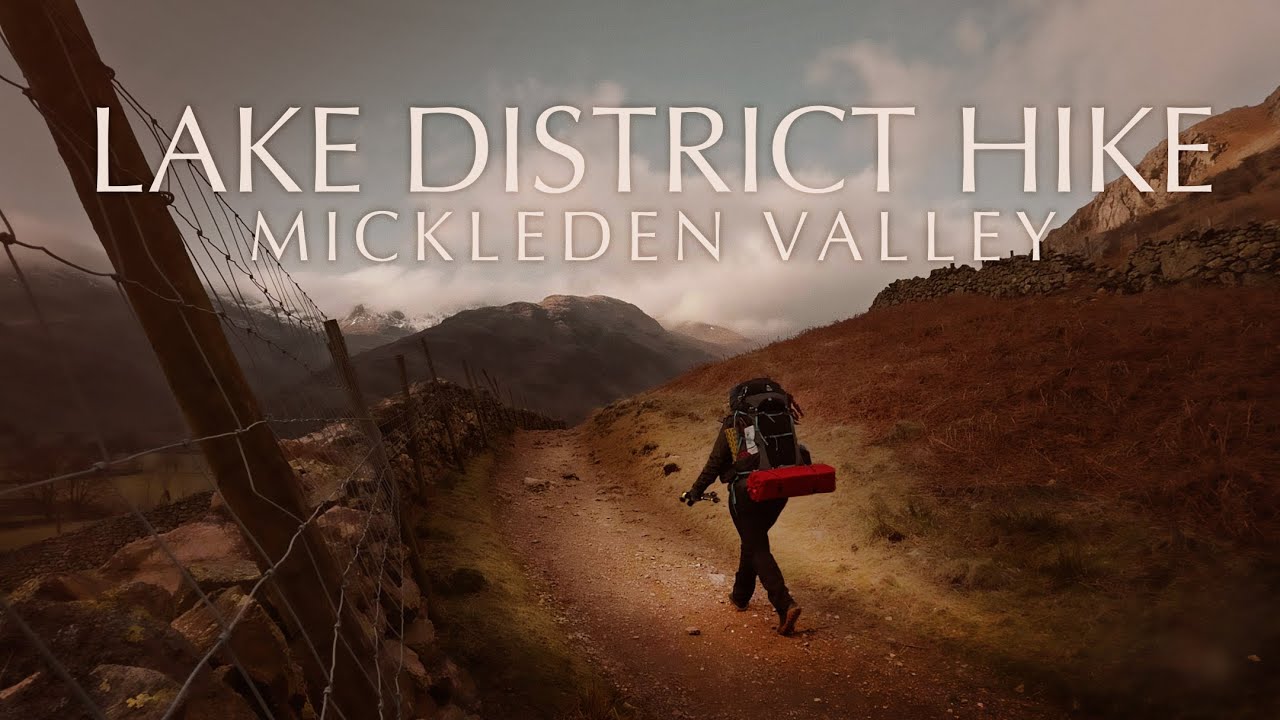 Silent Hike Through Mickleden Valley | Relaxing Nature Sounds & Scenic ...