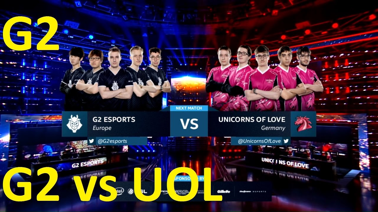 G2 vs UOL Game 2 Highlights - G2 ESPORTS vs. UNICORNS OF LOVE - Group B - IEM Katowice 2017 ...