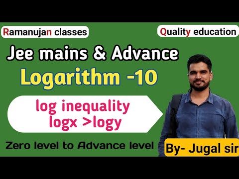 CLASS-11 CHAPTER-03, LOGARITHM L-9, LOG INEQUALITY, PART -3 || IIT JEE ...