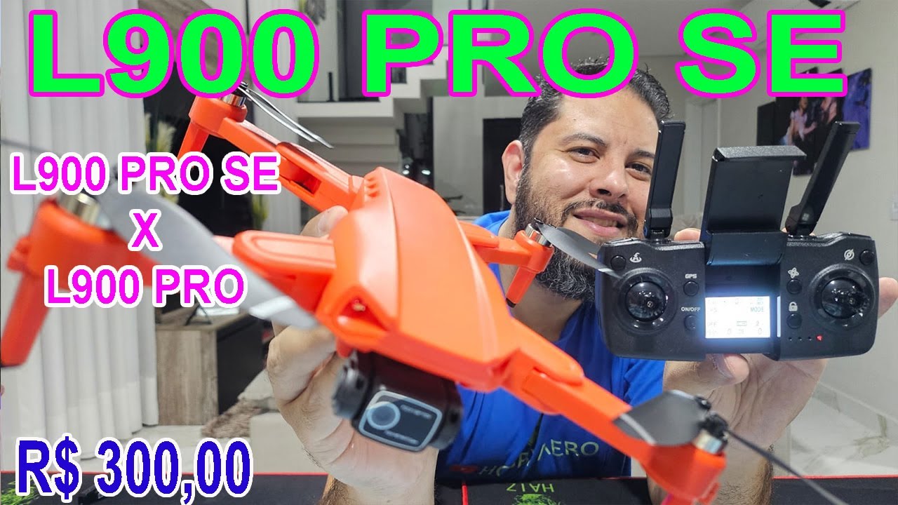 Drone L900 Pro SE Como Ligar configurar todas as funções botões e ...