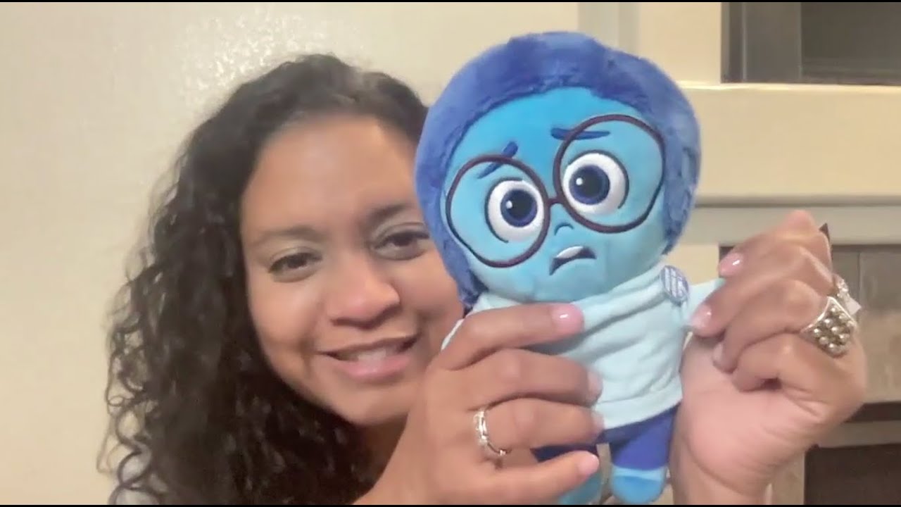 Embrace Emotions with Inside Out 2 Talk It Out Small Plush - Sadness ...