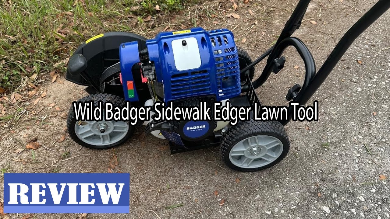 Wild Badger Sidewalk Edger Lawn Tool Review - Watch Before You Buy ...