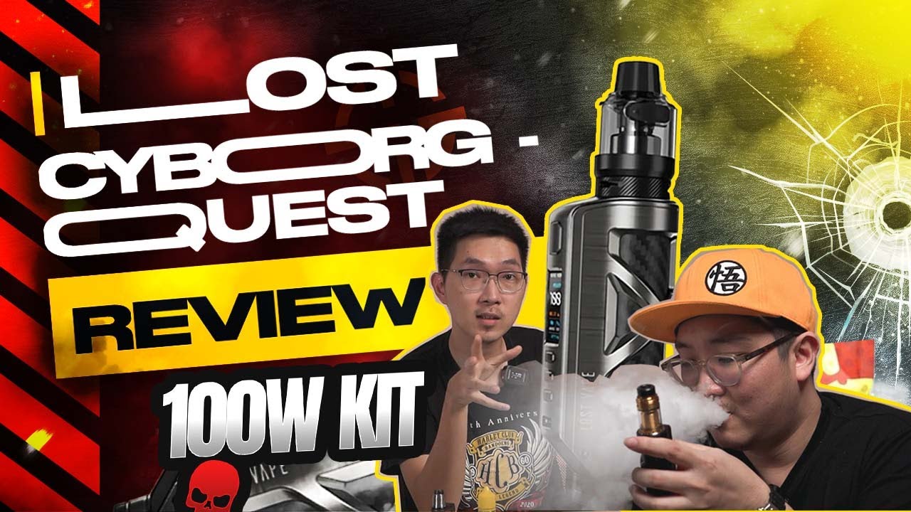 REVIEW LOST VAPE CYBORG QUEST 100W KIT FT. CIKINI VAPE - YouTube