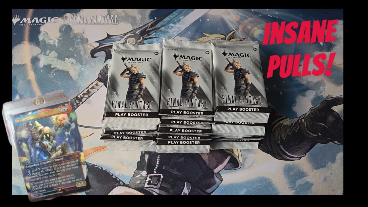 🔥 - Final Fantasy MTG 30 pack Opening! So so so much fire!!!!!! - YouTube
