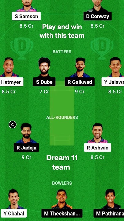 dream 11 team create and win cash prize 100% #csk #dream #dream11 # ...