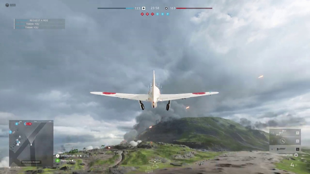 Battlefield V - Japan kamikaze - YouTube