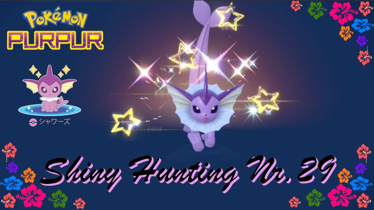 Pokémon Purpur Shiny Hunting #29 - YouTube