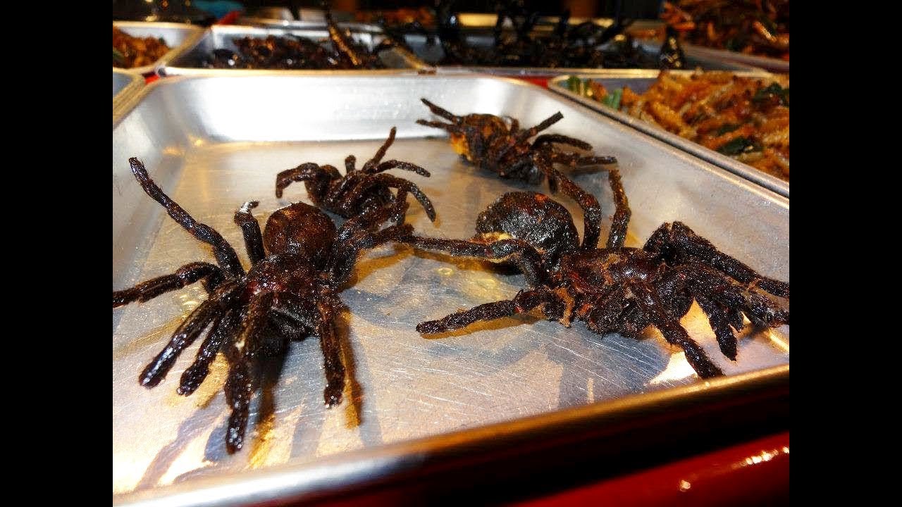 Fried Tarantula On A Stick