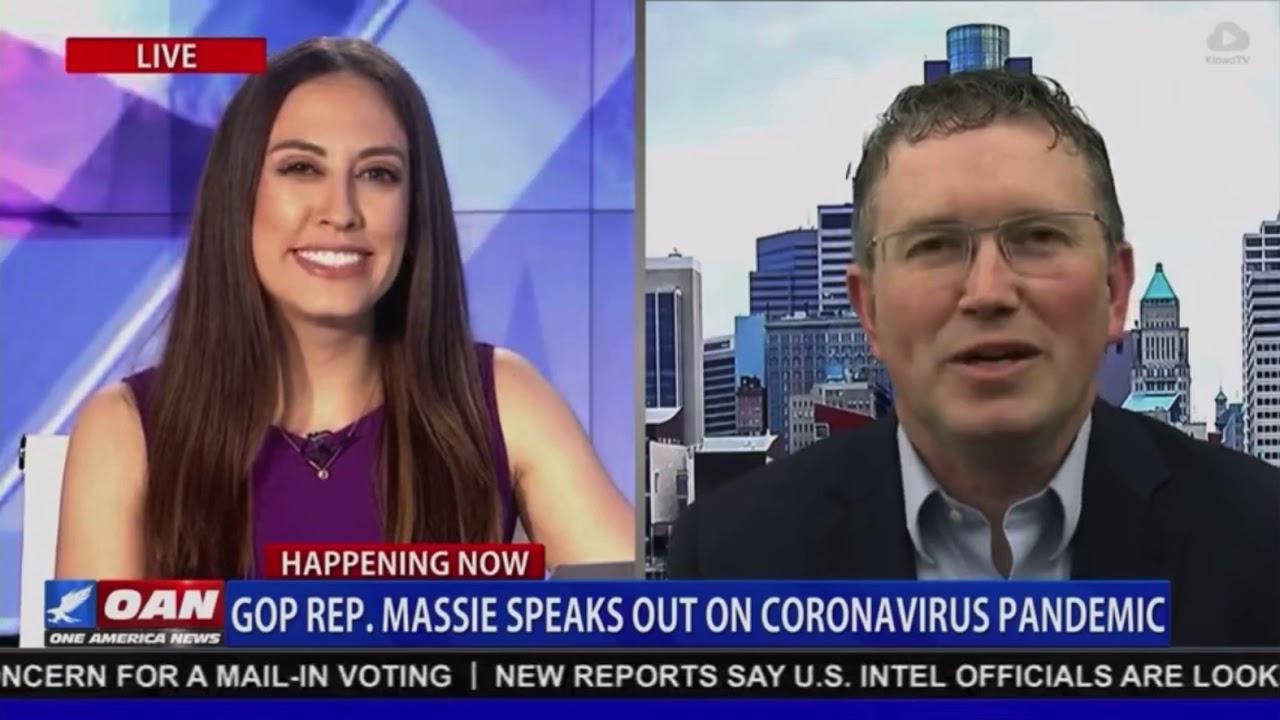 Congressman Massie Interview with Jenn Franco (OANN) - YouTube