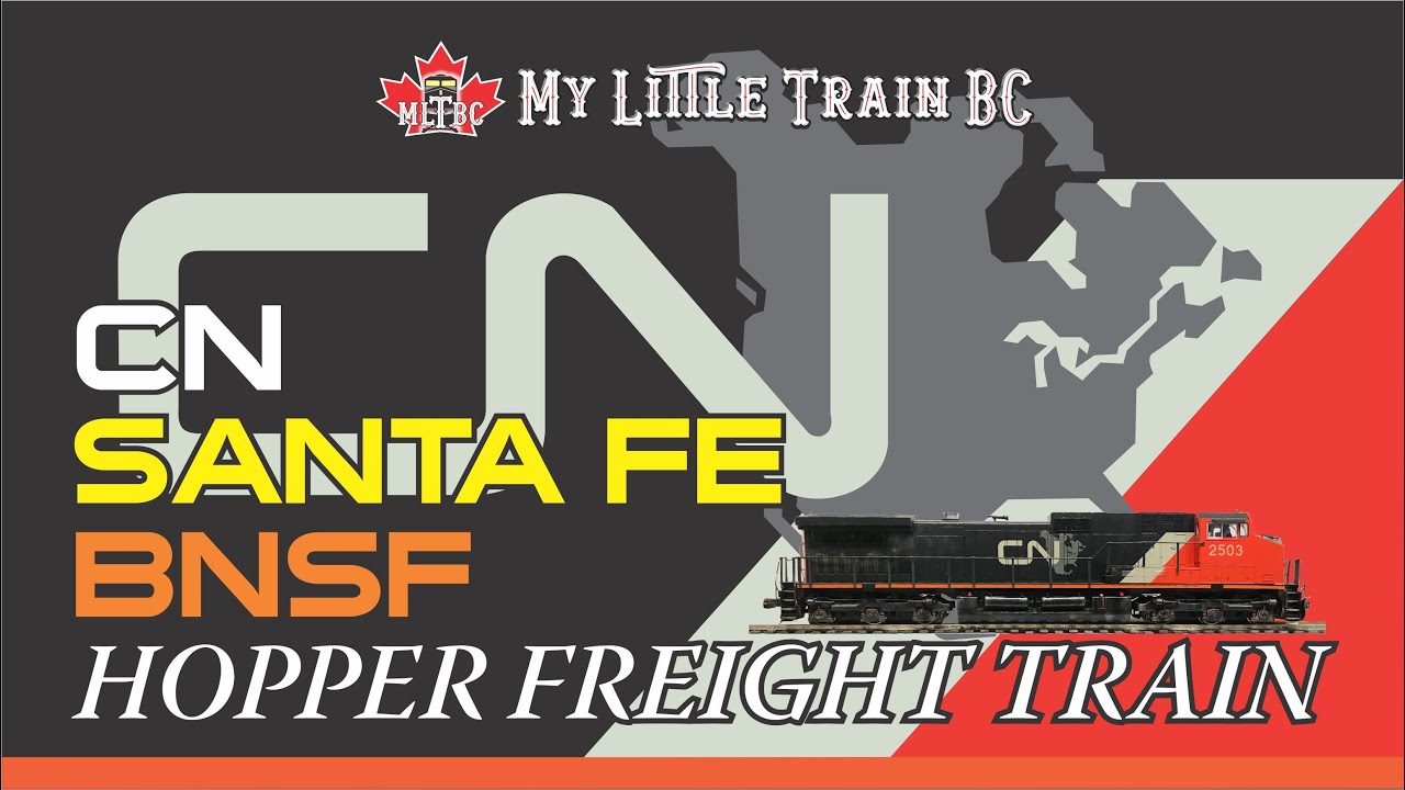 CN SF BNSF Grain Hopper Freight Trains "Sunday night train run" - YouTube