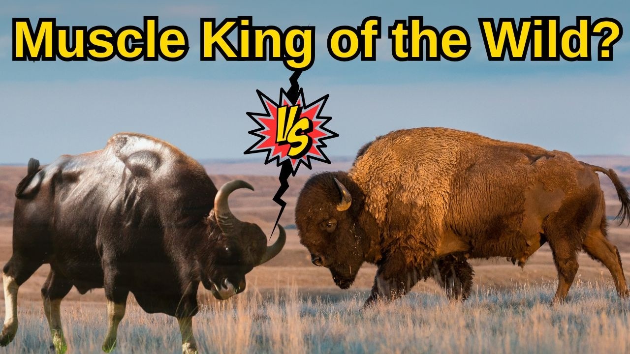 INDIAN BUFFALO VS. AMERICAN BUFFALO - Which Is Stronger? - YouTube